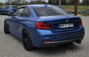 Blue BMW 220 2014 in Riga, with an engine capacity of 2.00 L and mileage of 162 thousand km for 12950 €, photo 5 on AUTOMOTO.COM.LV