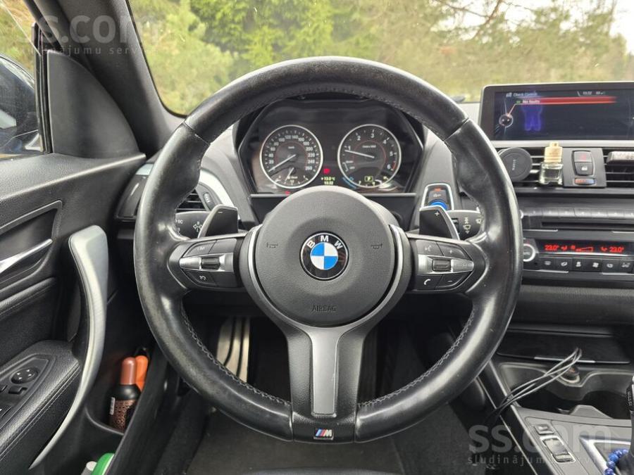 Blue BMW 220 2014 in Riga, with an engine capacity of 2.00 L and mileage of 162 thousand km for 12950 €, photo 12 on AUTOMOTO.COM.LV