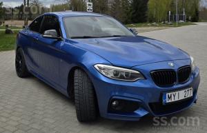 Синий БМВ 220 2014 в Рига, объемом двигателя 2.00 л и пробегом 162 тыс. км за 12750 €, фото  на AUTOMOTO.COM.LV