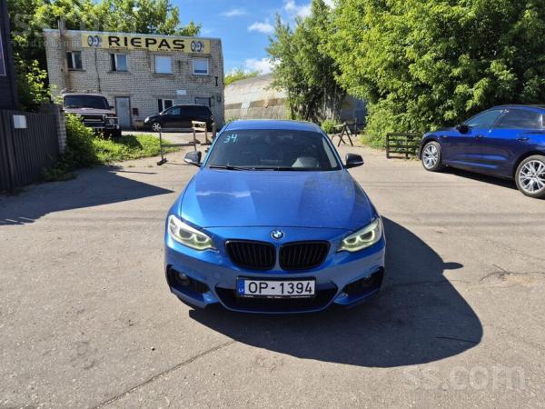 Синий БМВ 220 2014 в Рига, объемом двигателя 2.00 л и пробегом 162 тыс. км за 13990 €, фото 3 на AUTOMOTO.COM.LV