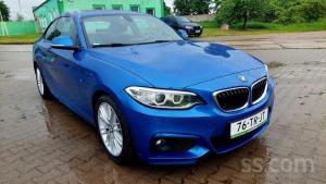 Blue BMW 220 2015 in Balvi, with an engine capacity of 2.00 L and mileage of 0 thousand km for 11900 €, photo  on AUTOMOTO.COM.LV