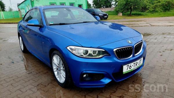 Zils BMW 220 2015 Balvi, ar dzinēja tilpumu 2.00 L un nobraukumu 0 tūkst. km par 11900 €, foto 1 vietnē AUTOMOTO.COM.LV