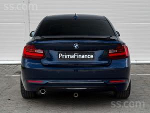 Blue BMW 220 2015 in Riga, with an engine capacity of 2.00 L and mileage of 0 thousand km for 12490 €, photo 8 on AUTOMOTO.COM.LV