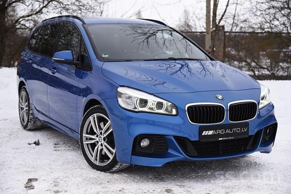 Blue BMW 220 2015 in Tukums, with an engine capacity of 2.00 L and mileage of 193 thousand km for 13490 €, photo 2 on AUTOMOTO.COM.LV