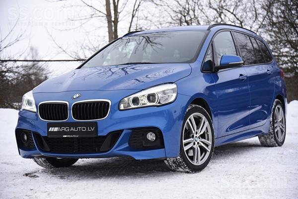 Blue BMW 220 2015 in Tukums, with an engine capacity of 2.00 L and mileage of 193 thousand km for 13490 €, photo 4 on AUTOMOTO.COM.LV