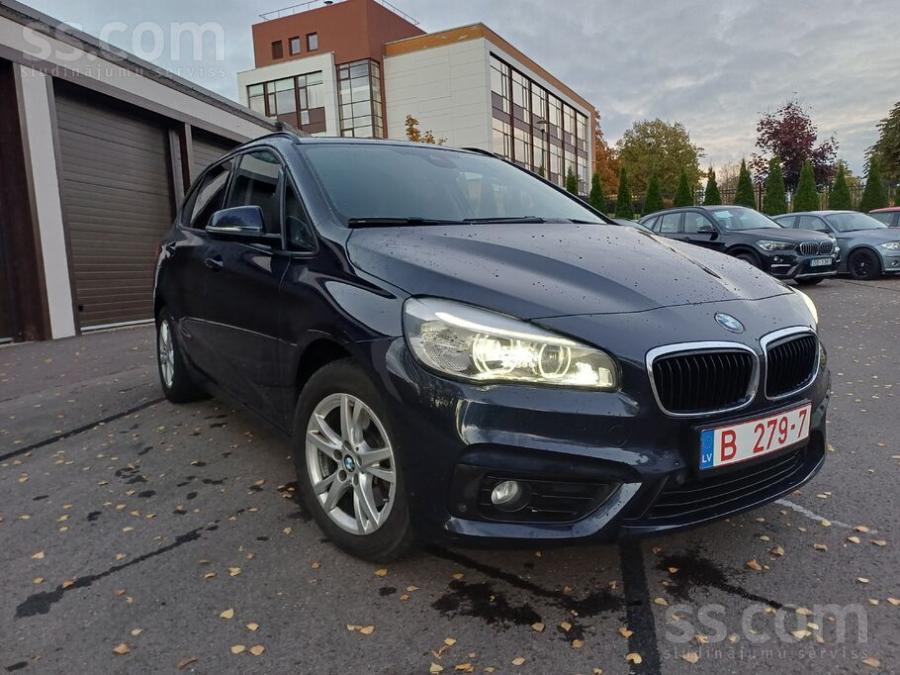 Синий БМВ 220 2015 в Валмиера, объемом двигателя 2.00 л и пробегом 203 тыс. км за 8500 €, фото 1 на AUTOMOTO.COM.LV