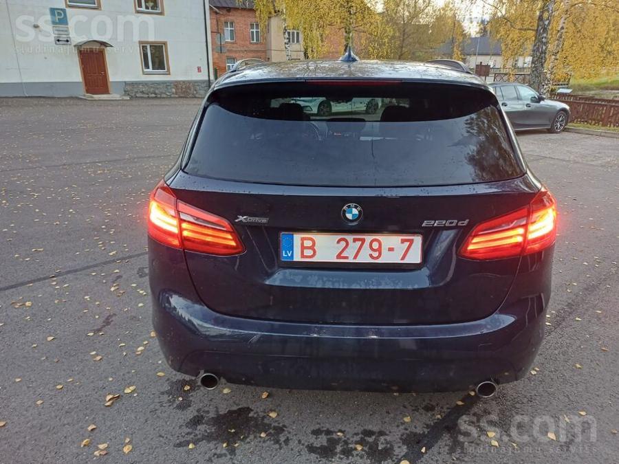 Синий БМВ 220 2015 в Валмиера, объемом двигателя 2.00 л и пробегом 203 тыс. км за 8500 €, фото 7 на AUTOMOTO.COM.LV