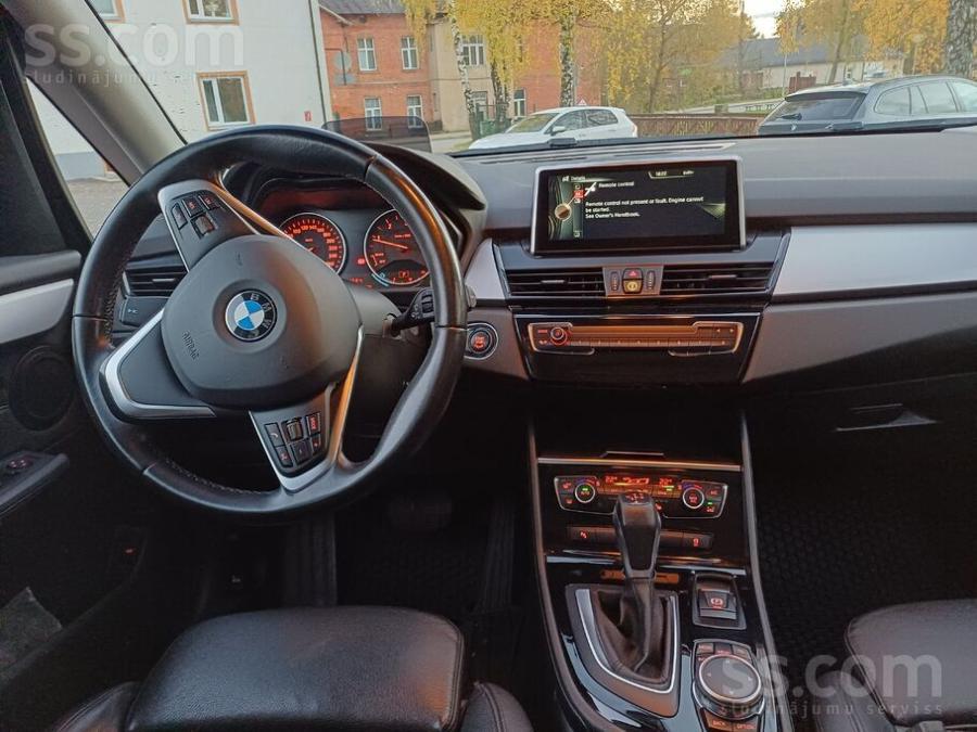 Синий БМВ 220 2015 в Валмиера, объемом двигателя 2.00 л и пробегом 203 тыс. км за 8500 €, фото 12 на AUTOMOTO.COM.LV