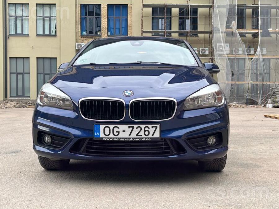 Blue BMW 220 2016 in Riga, with an engine capacity of 2.00 L and mileage of 225 thousand km for 9000 €, photo 6 on AUTOMOTO.COM.LV