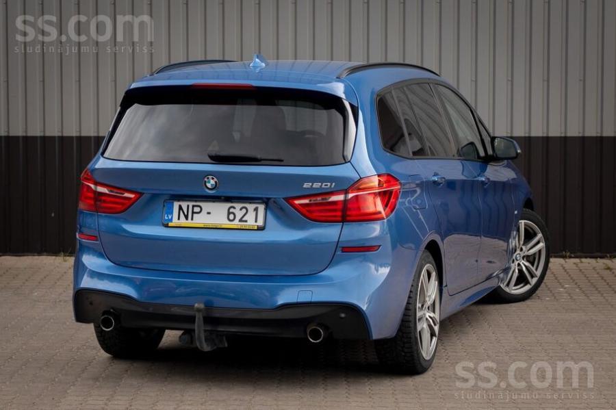 Синий БМВ 220 2017 в Тукумс, объемом двигателя 2.00 л и пробегом 244 тыс. км за 12990 €, фото 8 на AUTOMOTO.COM.LV