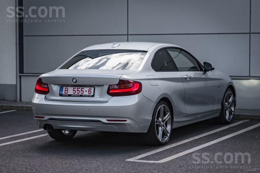 BMW 220 2015 in Riga, with an engine capacity of 2.00 L and mileage of 0 thousand km for 13450 €, photo 4 on AUTOMOTO.COM.LV
