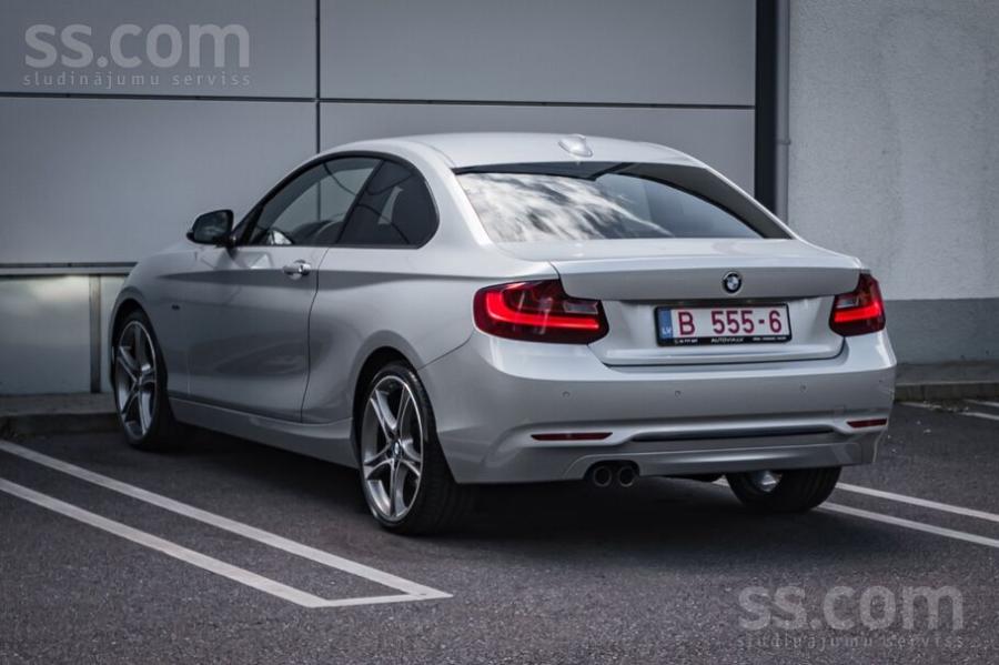 BMW 220 2015 in Riga, with an engine capacity of 2.00 L and mileage of 0 thousand km for 13450 €, photo 6 on AUTOMOTO.COM.LV