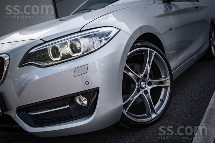 BMW 220 2015 in Riga, with an engine capacity of 2.00 L and mileage of 0 thousand km for 13450 €, photo 8 on AUTOMOTO.COM.LV