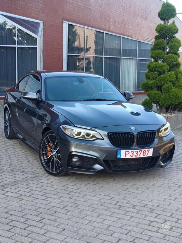 Grey BMW 220 2015 in Marijampole, with an engine capacity of 2.00 L and mileage of 273 thousand km for 11700 €, photo 1 on AUTOMOTO.COM.LV