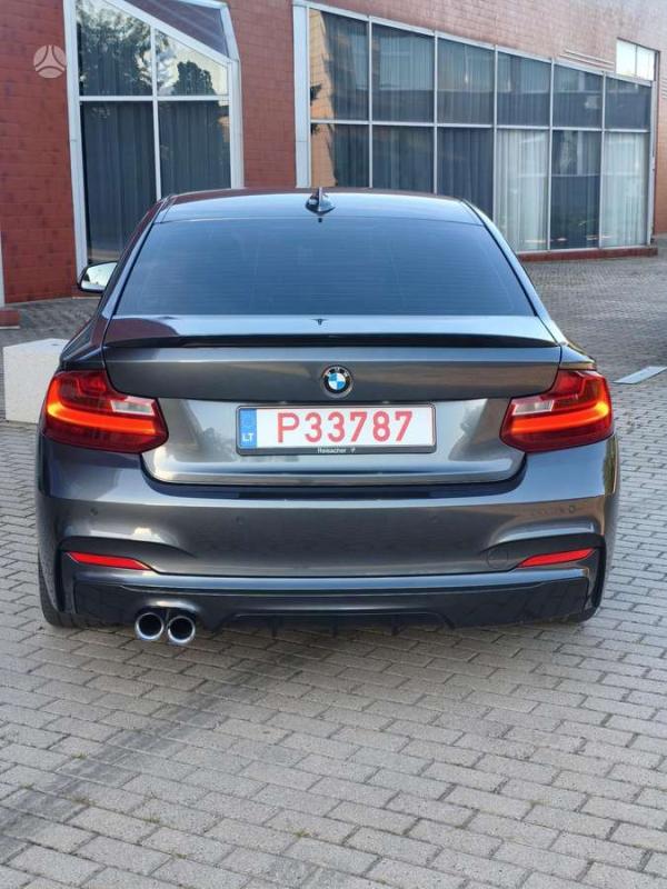 Grey BMW 220 2015 in Marijampole, with an engine capacity of 2.00 L and mileage of 273 thousand km for 11700 €, photo 7 on AUTOMOTO.COM.LV