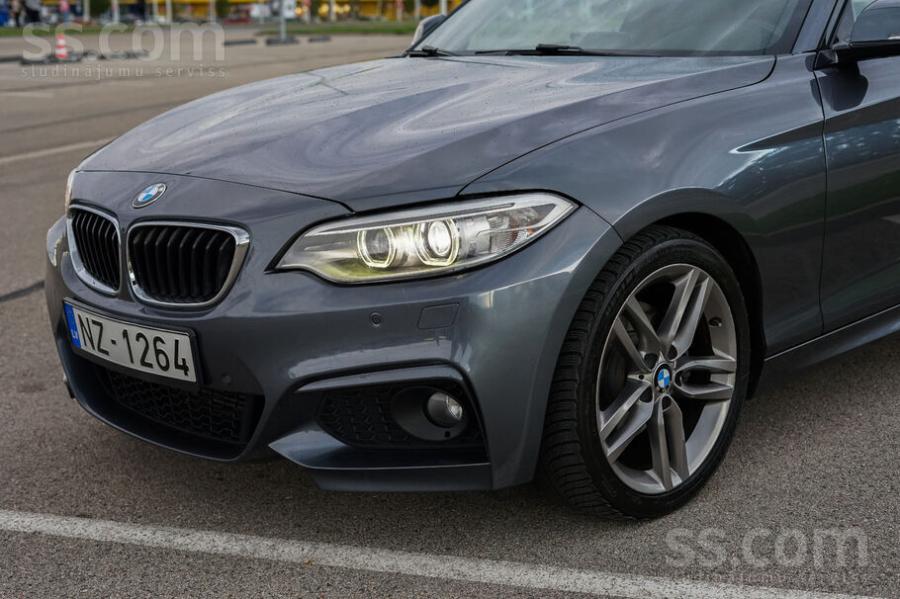 Pelēks BMW 220 2016 Rīga, ar dzinēja tilpumu 2.00 L un nobraukumu 310 tūkst. km par 10900 €, foto 6 vietnē AUTOMOTO.COM.LV