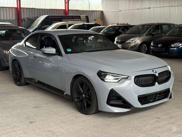 Pelēks BMW 220 2022 Marijampole, ar dzinēja tilpumu 2.00 L un nobraukumu 53 tūkst. km par 23500 €, foto 1 vietnē AUTOMOTO.COM.LV