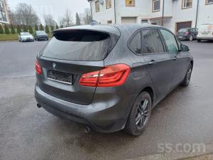 Grey BMW 220 2015 in Valmiera, with an engine capacity of 2.00 L and mileage of 216 thousand km for 10200 €, photo 7 on AUTOMOTO.COM.LV