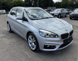 Pelēks BMW 220 2016 Panevēža, ar dzinēja tilpumu 2.00 L un nobraukumu 172 tūkst. km par 11500 €, foto  vietnē AUTOMOTO.COM.LV