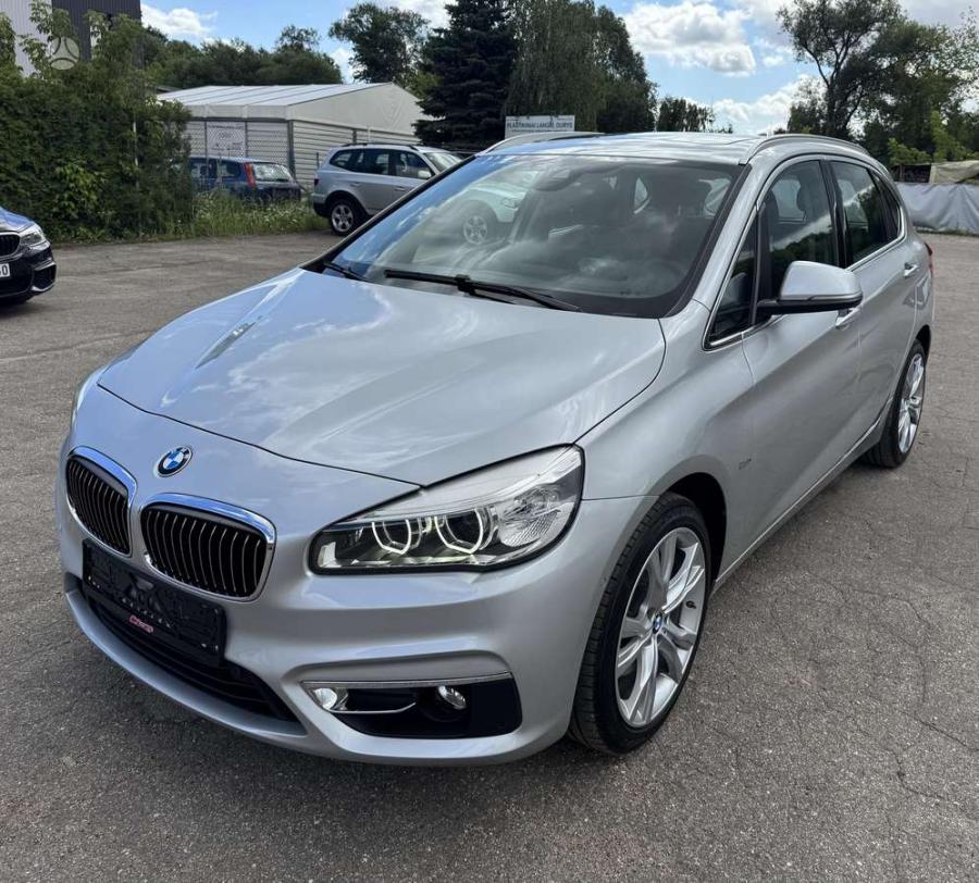 Pelēks BMW 220 2016 Panevēža, ar dzinēja tilpumu 2.00 L un nobraukumu 172 tūkst. km par 11500 €, foto 3 vietnē AUTOMOTO.COM.LV