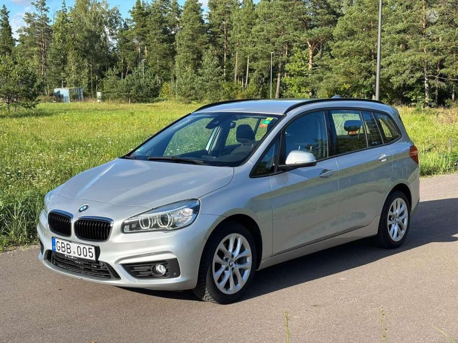 Pelēks BMW 220 2017 Viļņa, ar dzinēja tilpumu 2.00 L un nobraukumu 164 tūkst. km par 8999 €, foto 1 vietnē AUTOMOTO.COM.LV