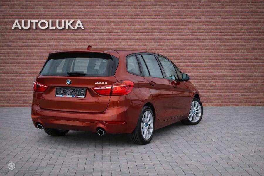 Sarkans BMW 220 2018 Marijampole, ar dzinēja tilpumu 2.00 L un nobraukumu 193 tūkst. km par 14762 €, foto 2 vietnē AUTOMOTO.COM.LV