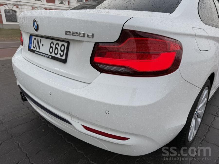Balts BMW 220 2015 Jelgava, ar dzinēja tilpumu 2.00 L un nobraukumu 271 tūkst. km par 13100 €, foto 38 vietnē AUTOMOTO.COM.LV