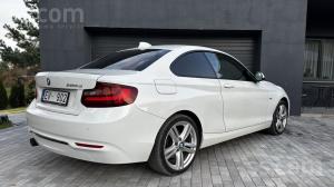 White BMW 220 2015 in Jelgava, with an engine capacity of 2.00 L and mileage of 194 thousand km for 12790 €, photo 4 on AUTOMOTO.COM.LV