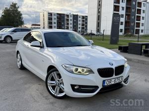 White BMW 220 2015 in Jelgava, with an engine capacity of 2.00 L and mileage of 0 thousand km for 11850 €, photo  on AUTOMOTO.COM.LV