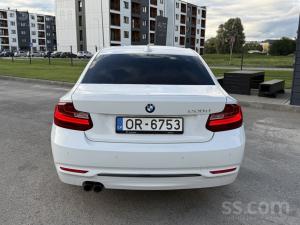 White BMW 220 2015 in Jelgava, with an engine capacity of 2.00 L and mileage of 0 thousand km for 11850 €, photo 7 on AUTOMOTO.COM.LV