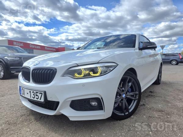 White BMW 220 2017 in Daugavpils, with an engine capacity of 2.00 L and mileage of 0 thousand km for 14000 €, photo 1 on AUTOMOTO.COM.LV