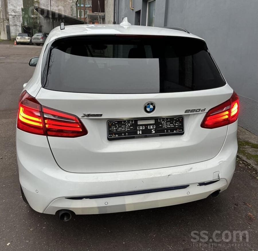 White BMW 220 2015 in Riga, with an engine capacity of 2.00 L and mileage of 0 thousand km for 6200 €, photo 3 on AUTOMOTO.COM.LV