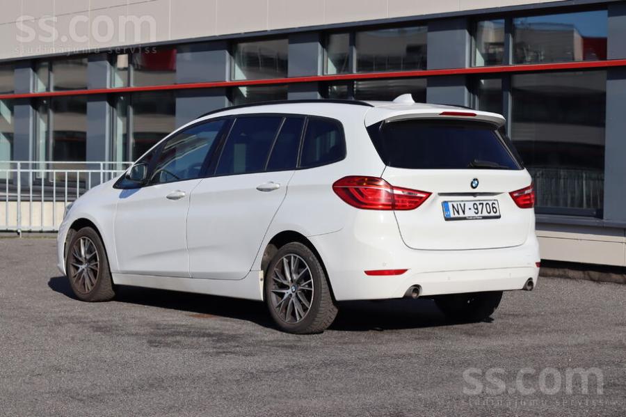 White BMW 220 2017 in Riga, with an engine capacity of 2.00 L and mileage of 360 thousand km for 4980 €, photo 5 on AUTOMOTO.COM.LV