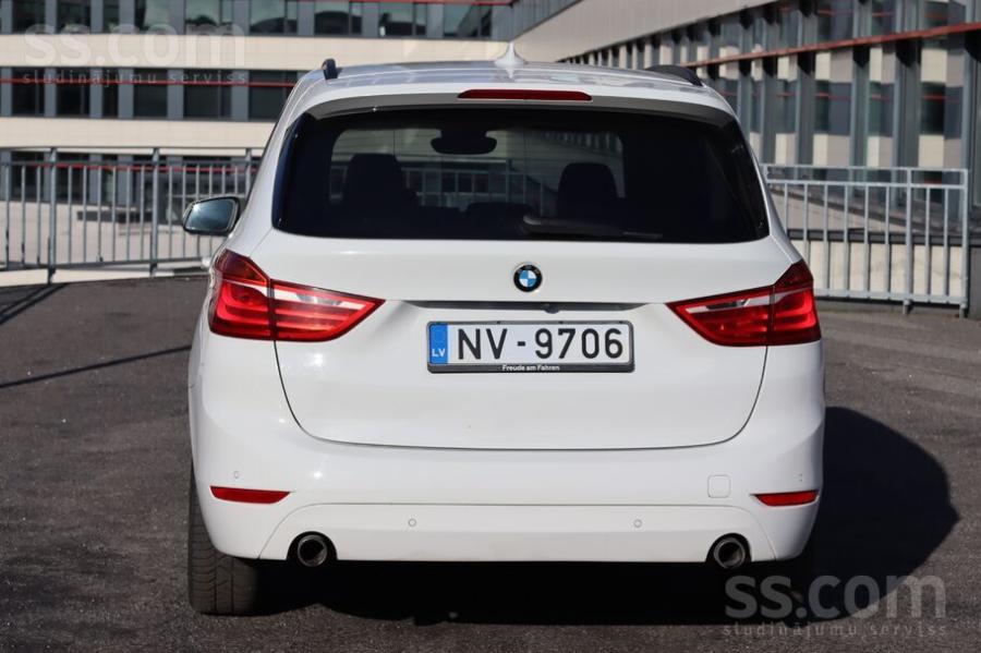 White BMW 220 2017 in Riga, with an engine capacity of 2.00 L and mileage of 360 thousand km for 4980 €, photo 6 on AUTOMOTO.COM.LV