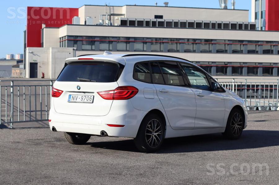 White BMW 220 2017 in Riga, with an engine capacity of 2.00 L and mileage of 360 thousand km for 4980 €, photo 7 on AUTOMOTO.COM.LV