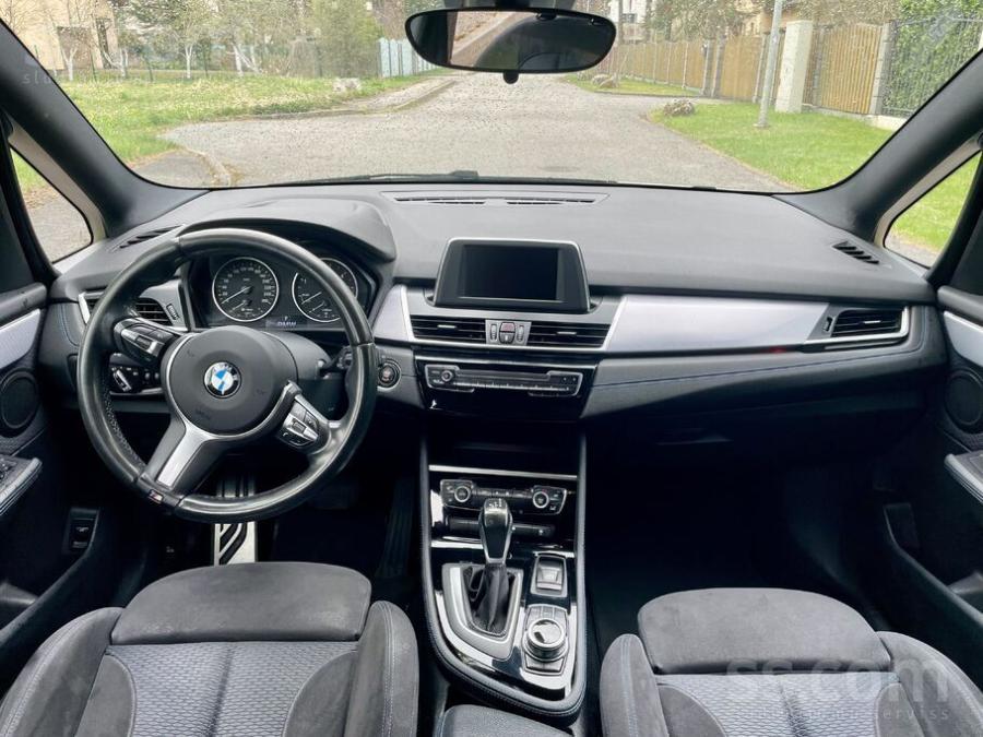 White BMW 220 2017 in Riga, with an engine capacity of 2.00 L and mileage of 209 thousand km for 10850 €, photo 11 on AUTOMOTO.COM.LV