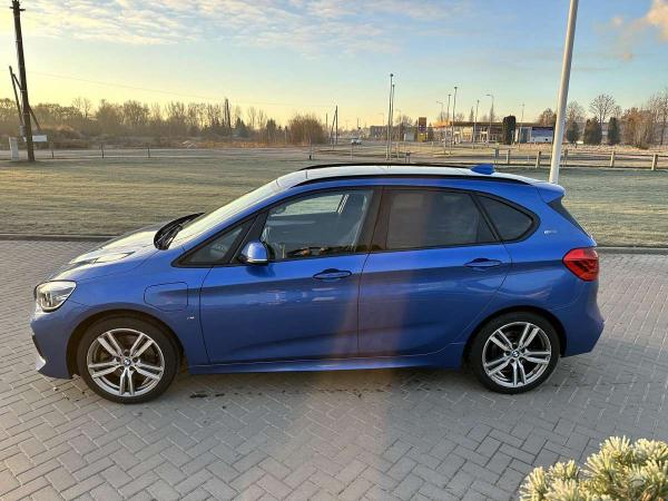 Blue BMW 225 Active Tourer 2018 in Taurage, with an engine capacity of 1.50 L and mileage of 123 thousand km for 12900 €, photo 8 on AUTOMOTO.COM.LV