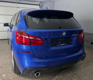 Blue BMW 225 Active Tourer 2018 in Utena, with an engine capacity of 1.50 L and mileage of 135 thousand km for 14300 €, photo 15 on AUTOMOTO.COM.LV