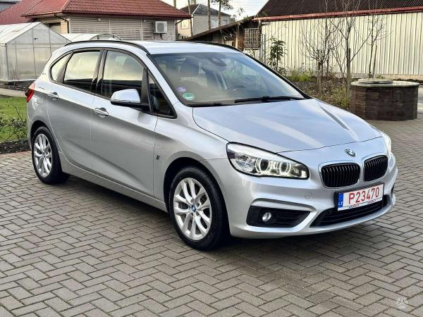 Pelēks BMW 225 Active Tourer 2017 Marijampole, ar dzinēja tilpumu 1.50 L un nobraukumu 63 tūkst. km par 13190 €, foto 4 vietnē AUTOMOTO.COM.LV