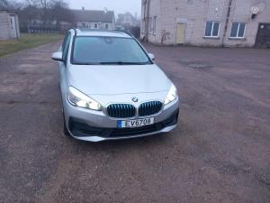 Grey BMW 225 Active Tourer 2018 in Kedainiai, with an engine capacity of 1.50 L and mileage of 180 thousand km for 10500 €, photo  on AUTOMOTO.COM.LV