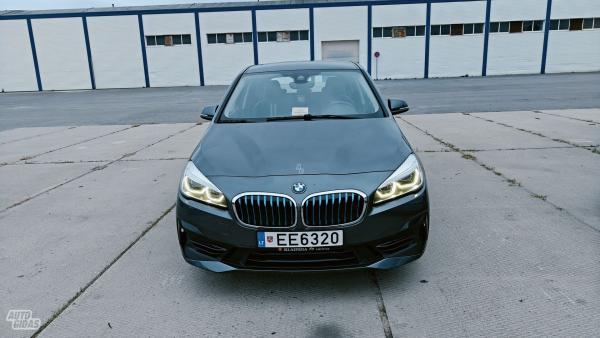 Grey BMW 225 Active Tourer 2019 in Klaipeda, with an engine capacity of 1.50 L and mileage of 188 thousand km for 12000 €, photo 2 on AUTOMOTO.COM.LV