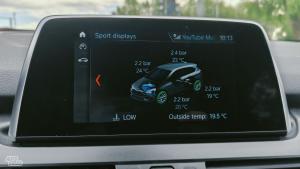 Grey BMW 225 Active Tourer 2019 in Klaipeda, with an engine capacity of 1.50 L and mileage of 188 thousand km for 12500 €, photo 20 on AUTOMOTO.COM.LV