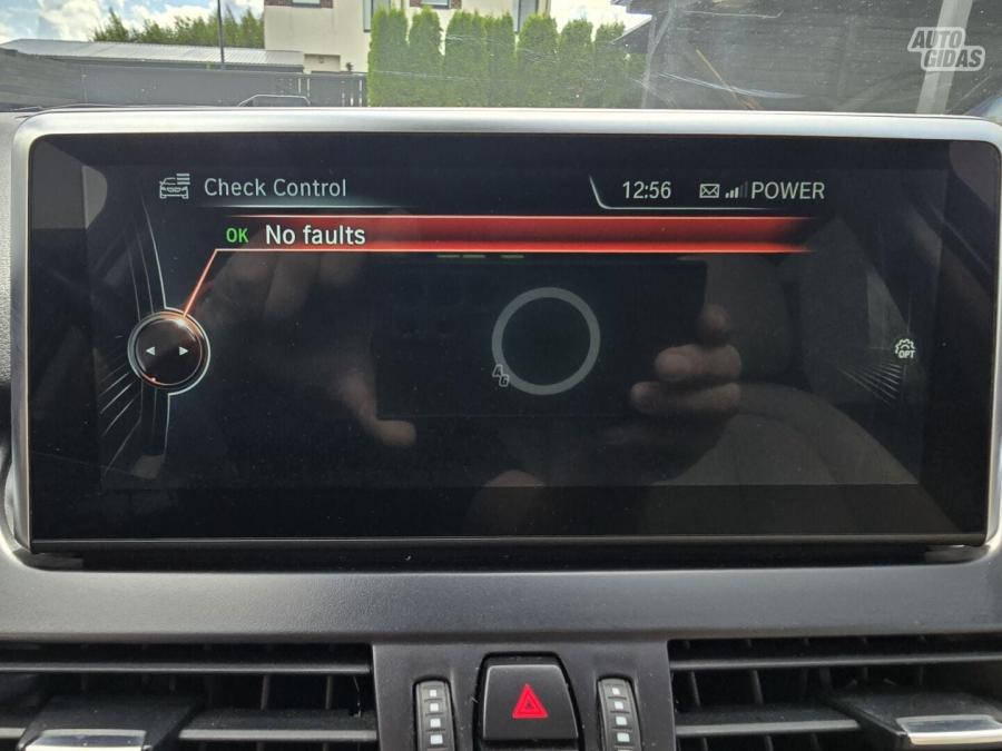 Grey BMW 225 Active Tourer 2015 in Vilnius, with an engine capacity of 2.00 L and mileage of 254 thousand km for 7999 €, photo 20 on AUTOMOTO.COM.LV