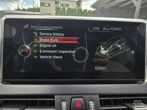 Grey BMW 225 Active Tourer 2015 in Vilnius, with an engine capacity of 2.00 L and mileage of 254 thousand km for 7999 €, photo 21 on AUTOMOTO.COM.LV