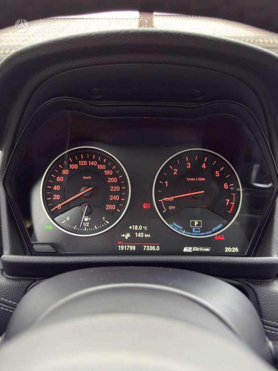 Pelēks BMW 225 Active Tourer 2016 Marijampole, ar dzinēja tilpumu 0.00 L un nobraukumu 192 tūkst. km par 12500 €, foto 15 vietnē AUTOMOTO.COM.LV