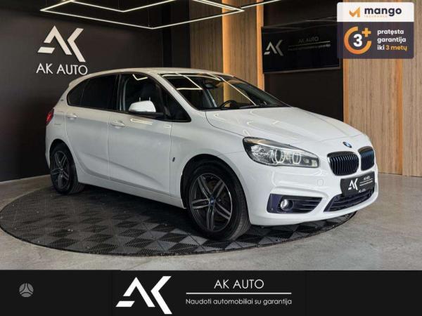 Balts BMW 225 Active Tourer 2018 Kauņa, ar dzinēja tilpumu 1.50 L un nobraukumu 150 tūkst. km par 11890 €, foto  vietnē AUTOMOTO.COM.LV