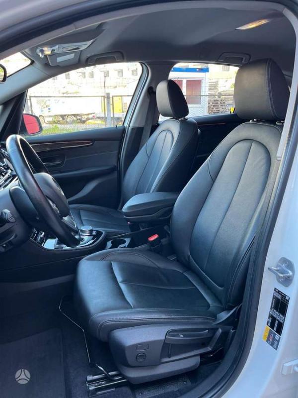 Balts BMW 225 Active Tourer 2019 Viļņa, ar dzinēja tilpumu 1.50 L un nobraukumu 83 tūkst. km par 14500 €, foto 7 vietnē AUTOMOTO.COM.LV