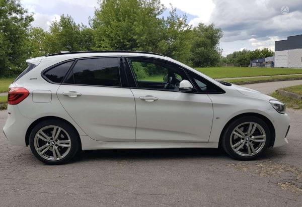 Balts BMW 225 Active Tourer 2019 Šauļi, ar dzinēja tilpumu 1.50 L un nobraukumu 186 tūkst. km par 11900 €, foto 5 vietnē AUTOMOTO.COM.LV