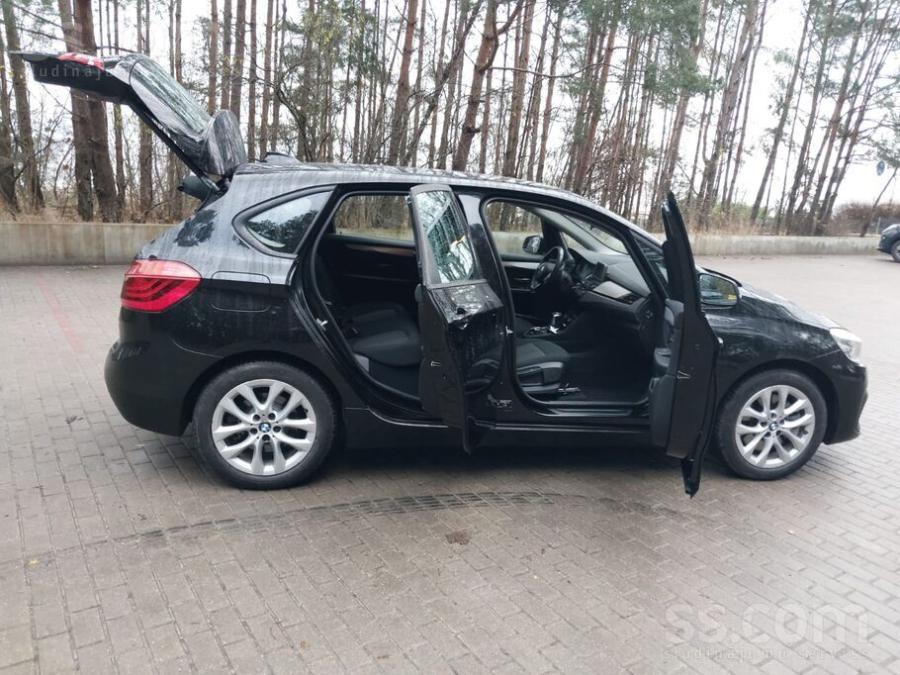 Black BMW 225 2021 in Jurmala, with an engine capacity of 1.50 L and mileage of 134 thousand km for 14950 €, photo 19 on AUTOMOTO.COM.LV