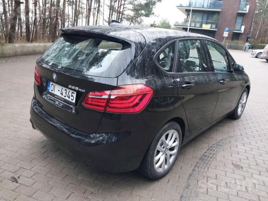 Black BMW 225 2021 in Jurmala, with an engine capacity of 1.50 L and mileage of 134 thousand km for 14950 €, photo 21 on AUTOMOTO.COM.LV